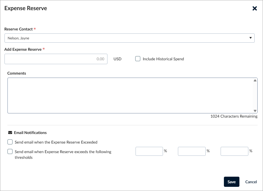 Expense and Indemnity Reserves – CounselLink Clients