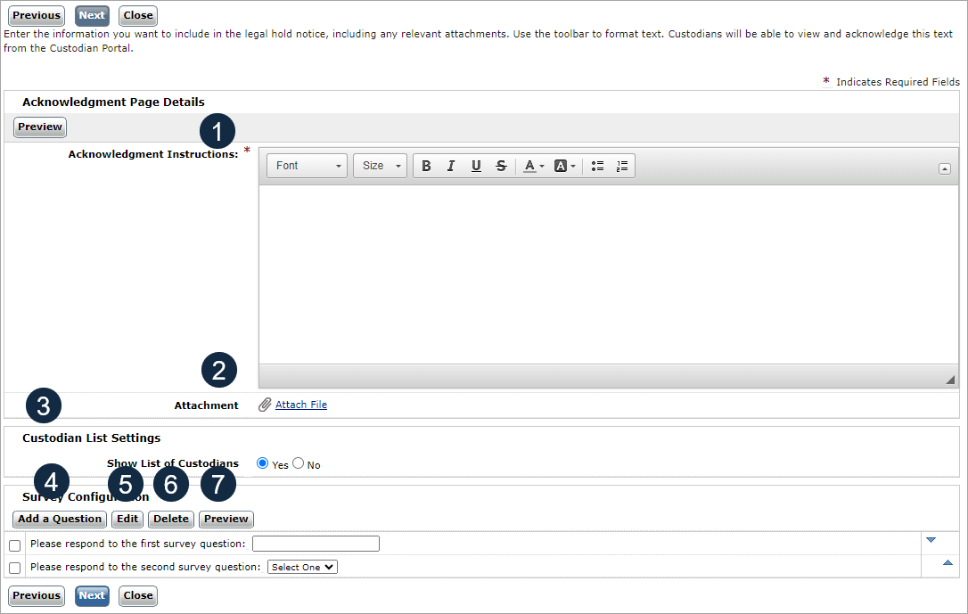 Creating and Managing Legal Holds – CounselLink Clients