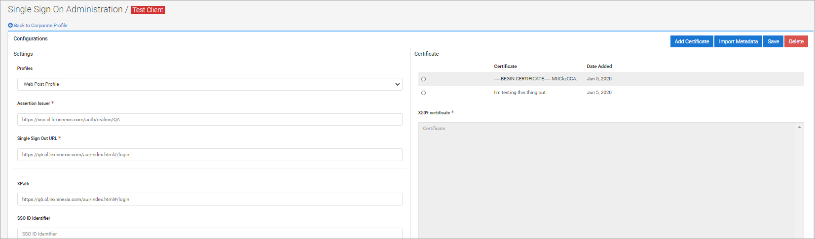 Single Sign-On – CounselLink Clients