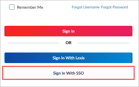 Single Sign-On – CounselLink Clients
