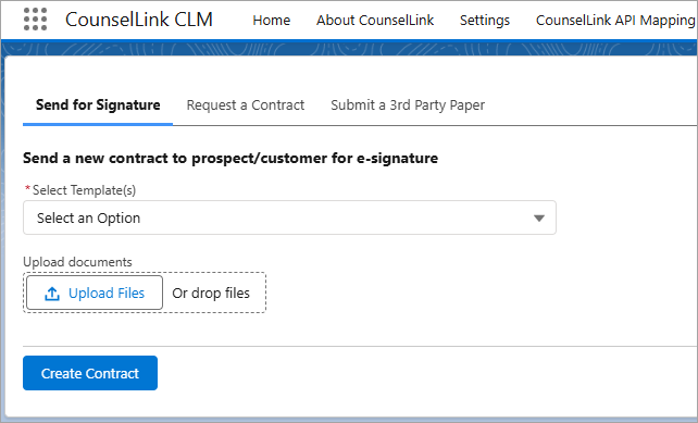Integrating Salesforce with CLM – CounselLink Clients