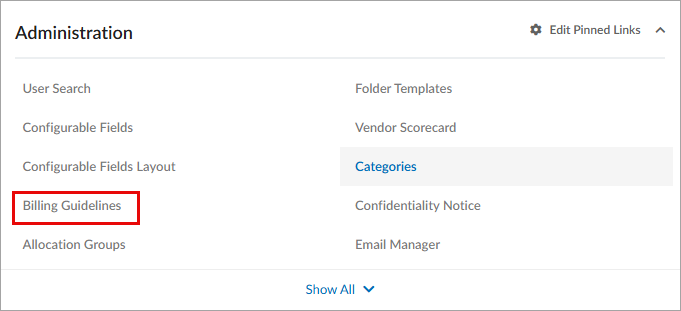 Billing Guidelines – CounselLink Clients